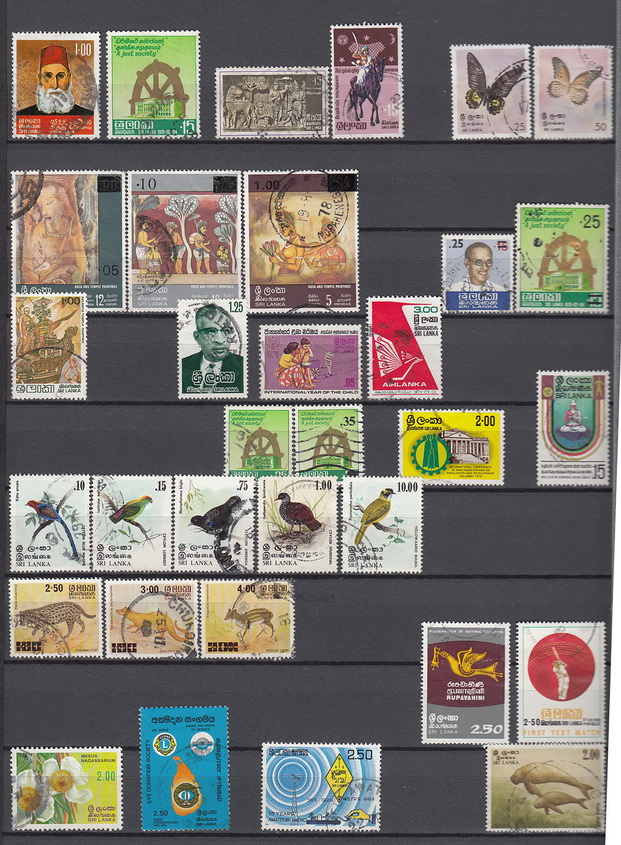 Some new discoveries on postage stamps of Sri Lanka