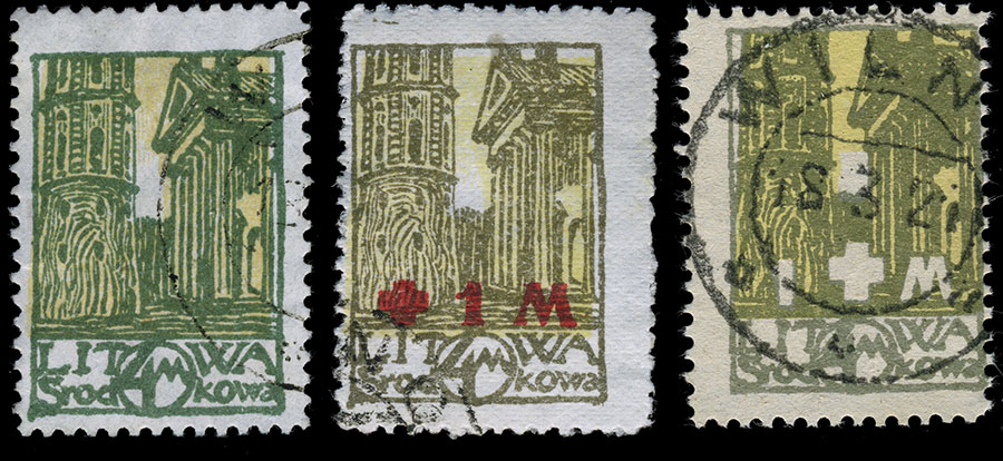 Środkowa Litwa – postage stamps of Central Lithuania