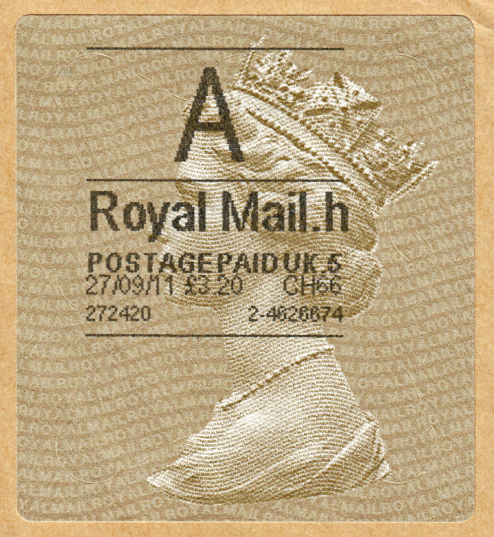 Working with Machin stamps